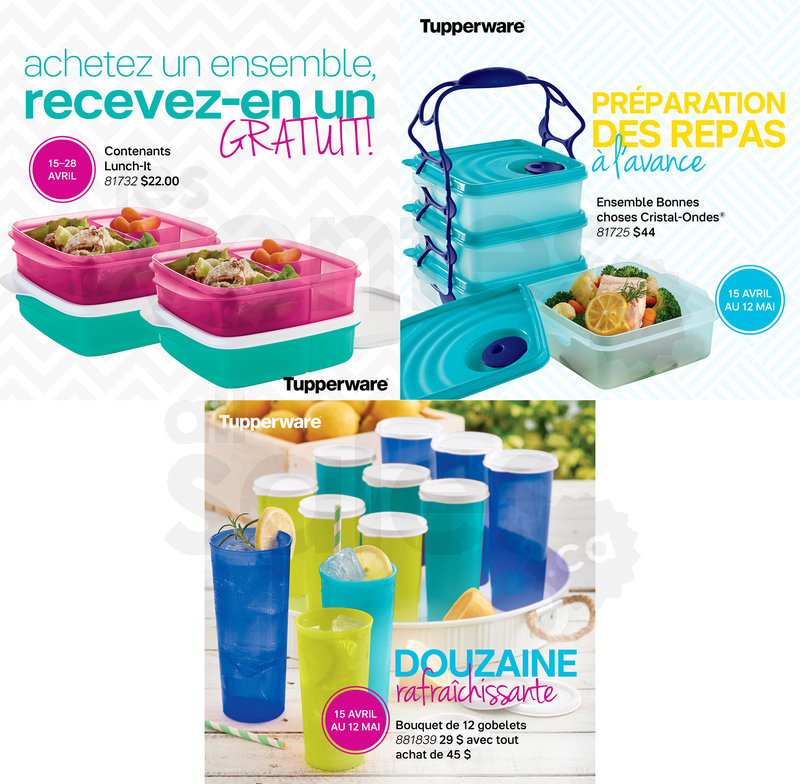 Great Spring savings at Tupperware | allsales.ca