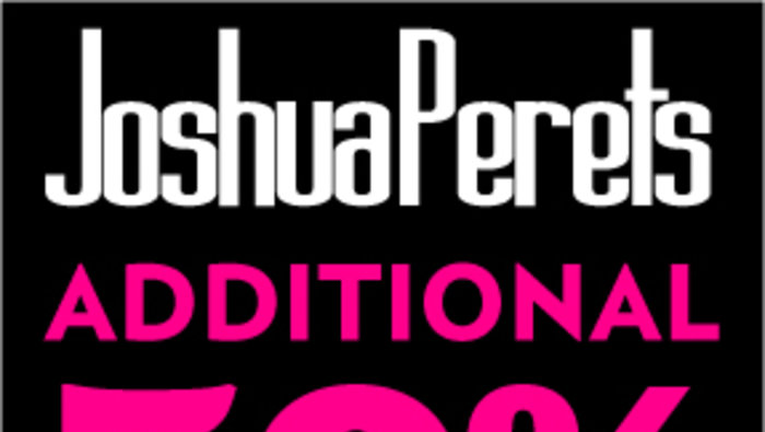 Joshua Perets, additionnal 50% off | allsales.ca
