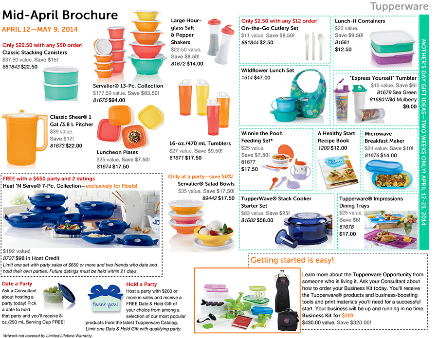 Tupperware - Save on Vent 'n serve mug | allsales.ca