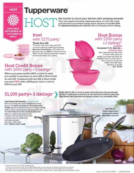 Tupperware, FridgeSmart 40% to 50% off | allsales.ca